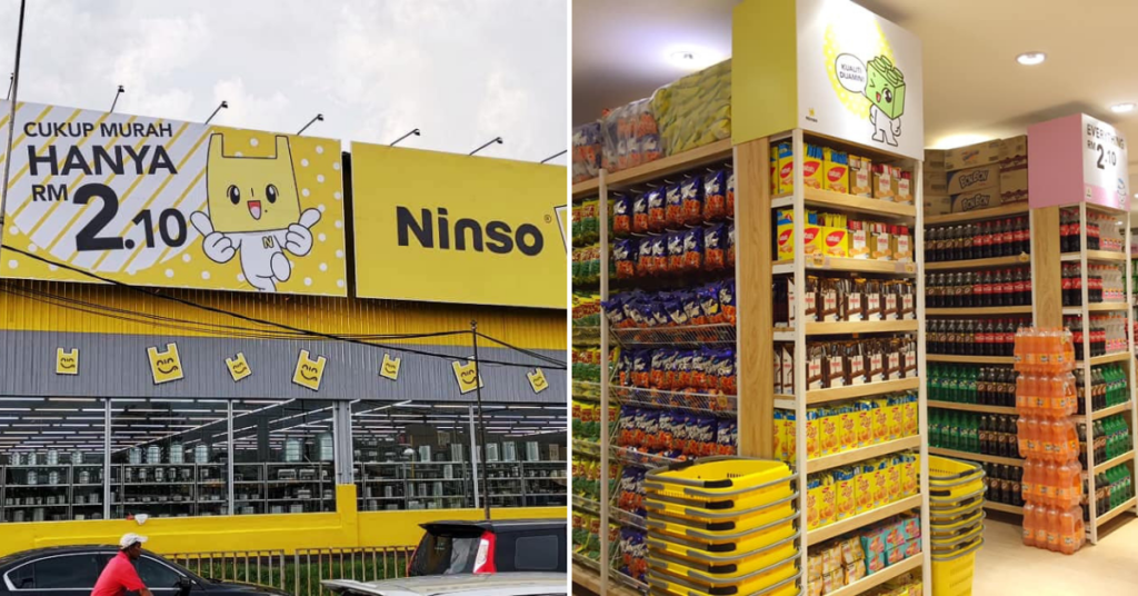 More Than 10,000 Products For Only RM 2.10 Each At Ninso Gombak - KL Foodie