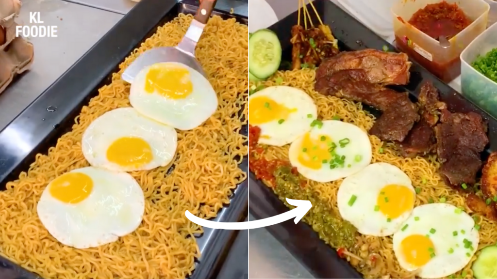 Indobowl: Giant Indomie Platter In Subang - KL Foodie