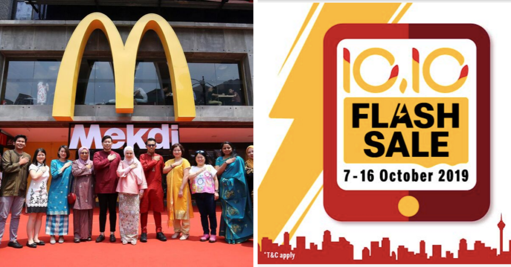 McDonald's Malaysia Is Having 10.10 McDelivery Flash Sale From 7th Oct ...