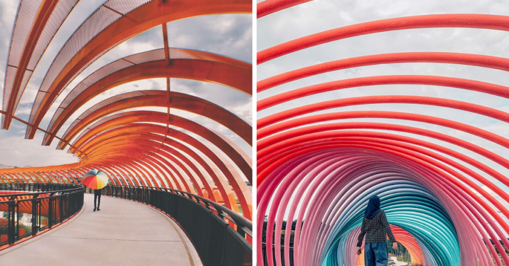 This Pedestrian Bridge Near Elmina Central Park Is The Newest ...