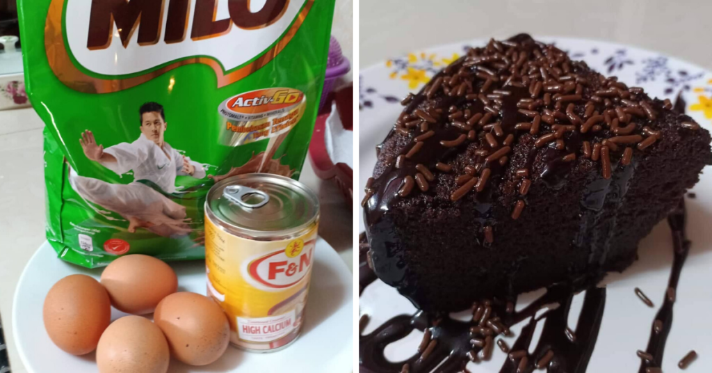 Here's How To Make Delicious Steamed Milo Cake With Only 3 Ingredients ...