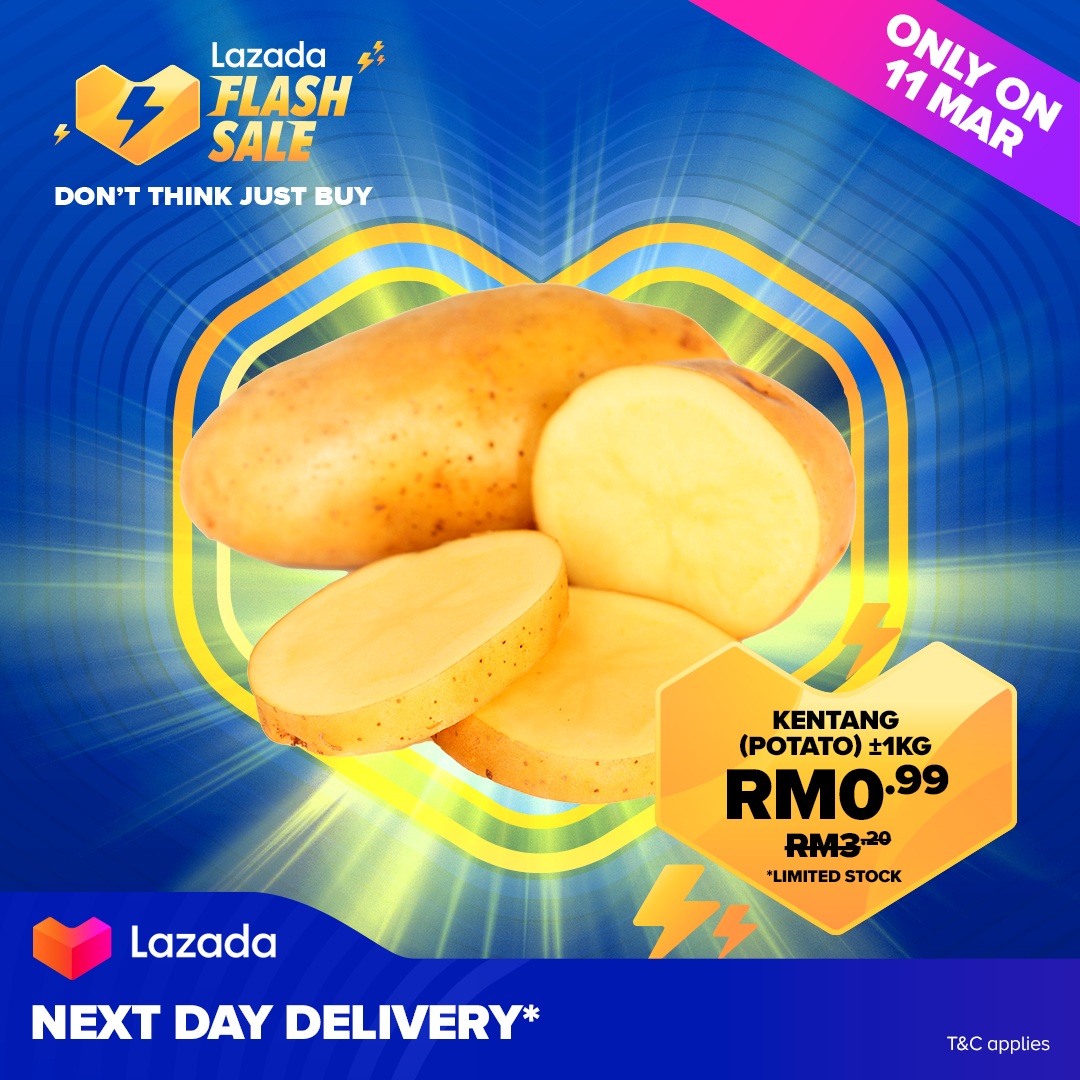 Lazada Flash Sale Offers Daily Sales Starting From 10AM All Year Long ...