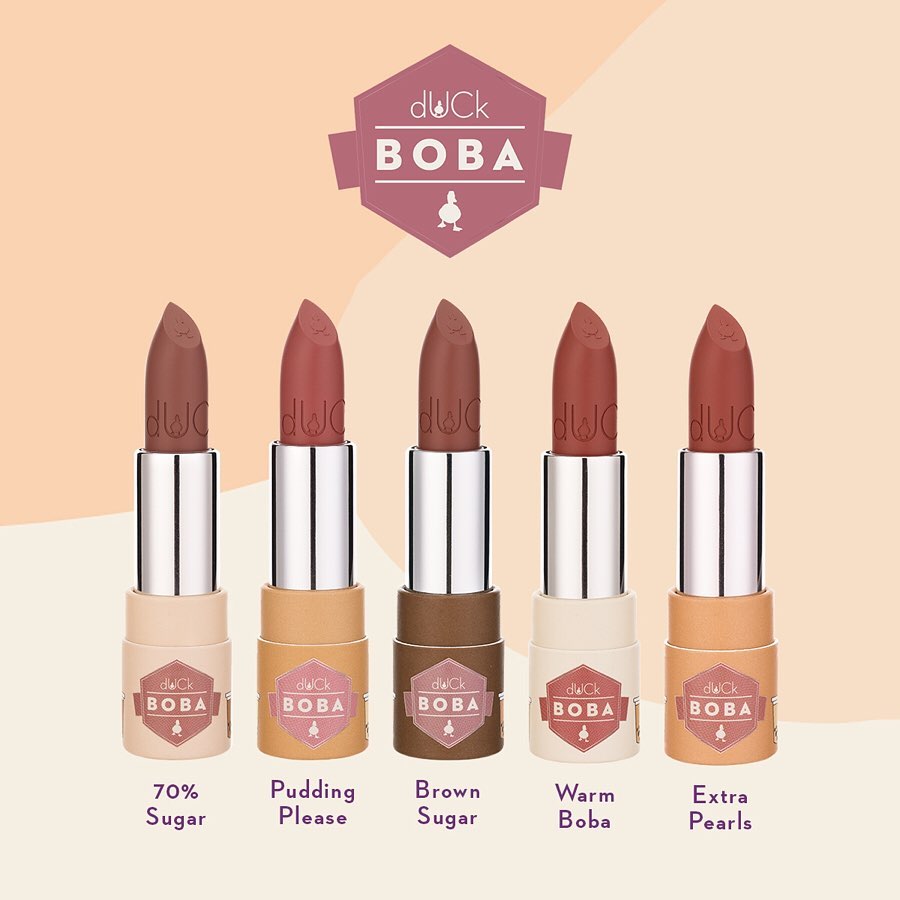 Tealive x dUCk Cosmetics Releases A New Boba Lipstick Collection - KL ...