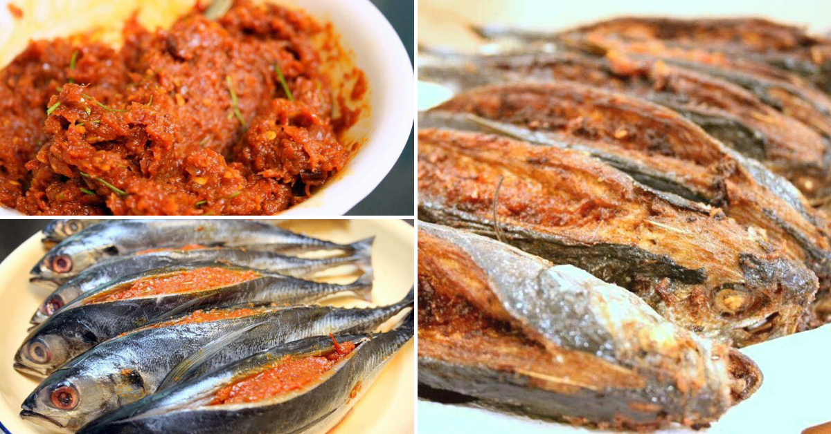 Here's How To Make Appetising Sambal Stuffed Mackerel Fish For A Rice ...