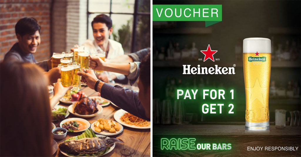 Get A Buy 1 Free 1 Beer Voucher And Support Local Bars With HEINEKEN ...