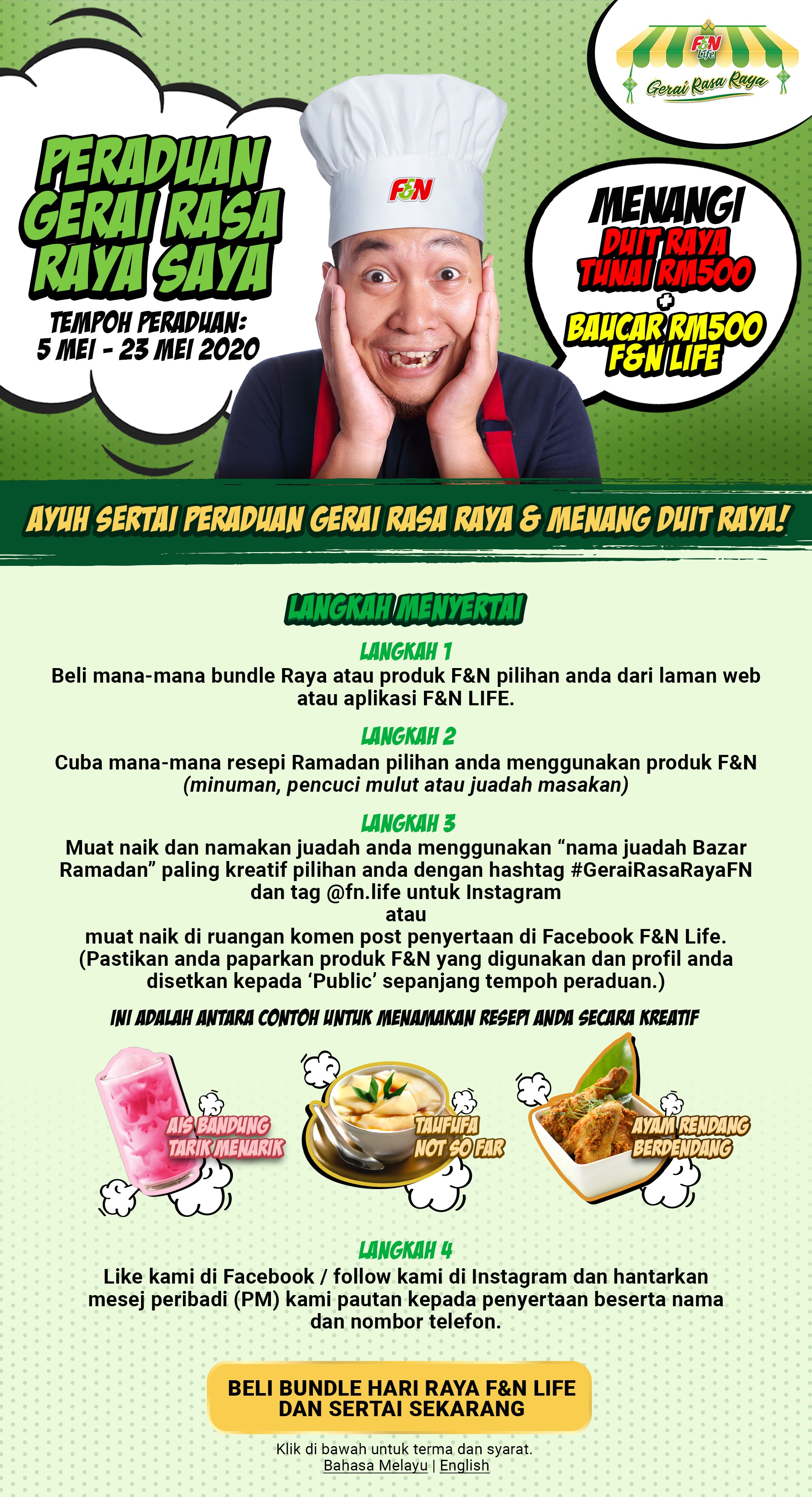 Celebrate Ramadan With Gerai Rasa Raya F&N Life: Bringing Ramadan ...