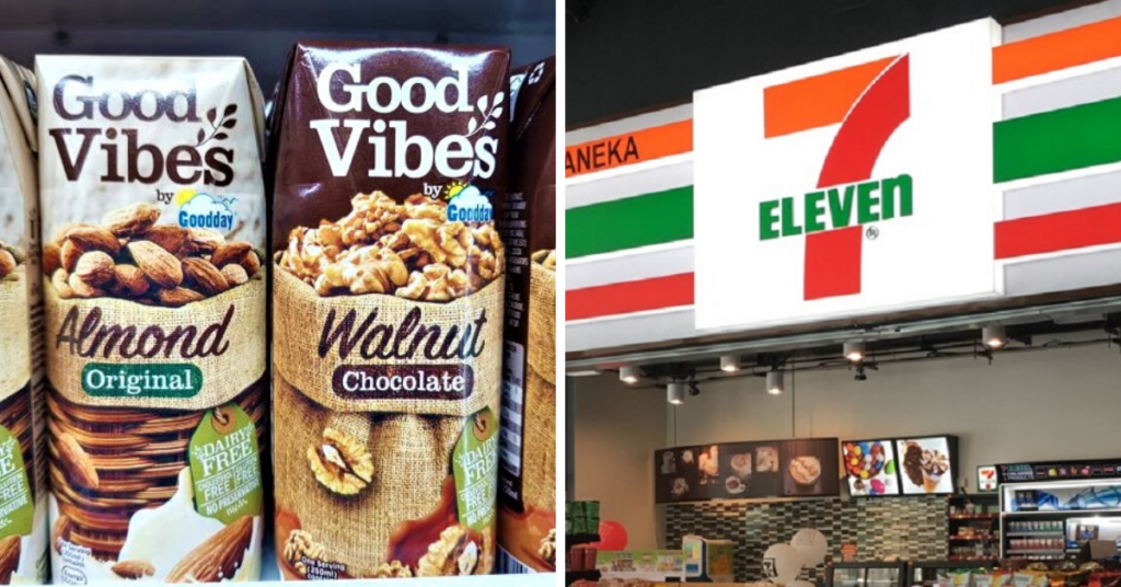 7 Eleven Goodvibes Goodday Milk KL Foodie - KL Foodie