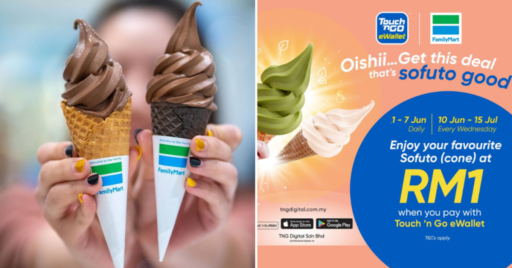 FamilyMart Now Offers Sofuto Good Deal At Only RM1 Until 7 June 2020 (Here's How) - KL Foodie