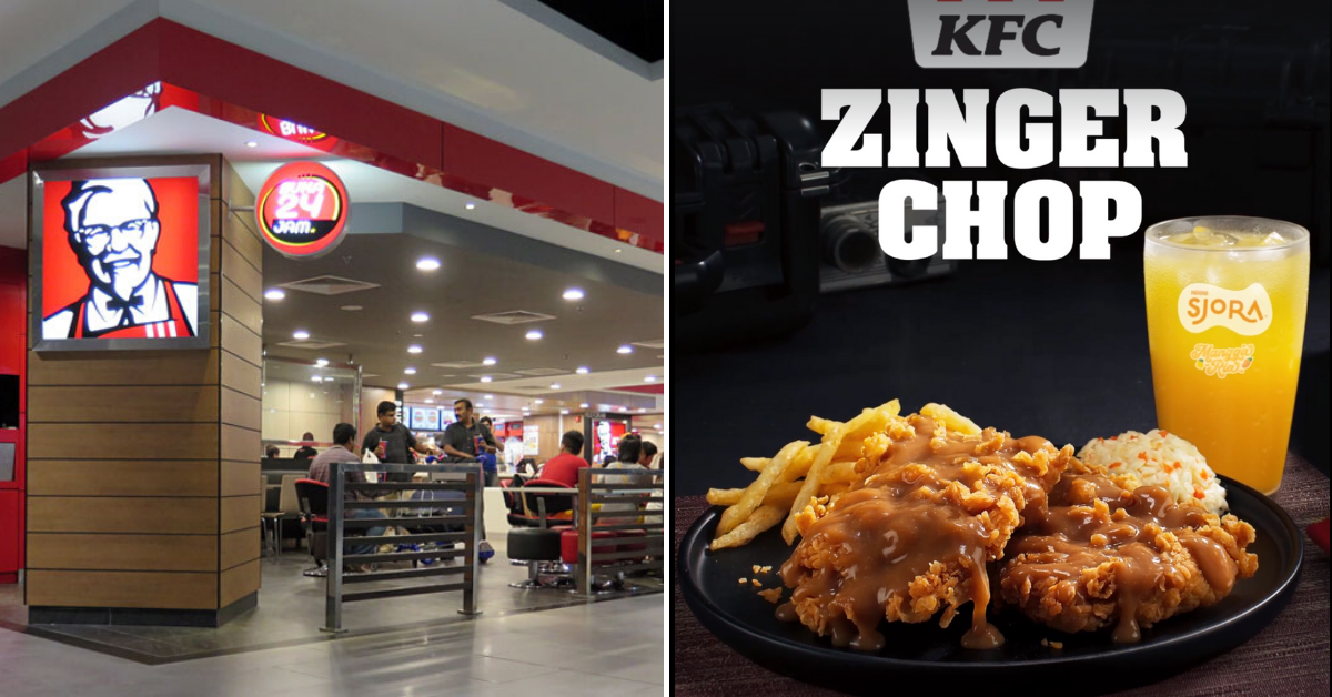 KFC Malaysia Releases New Golden Perfection Zinger Chop, Available From ...