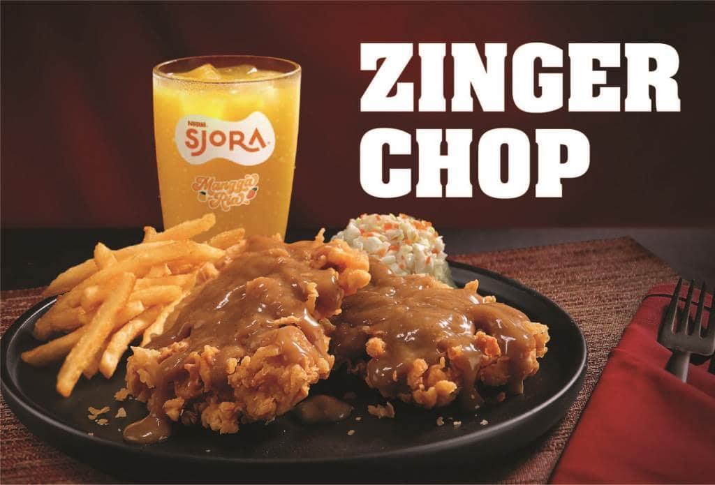 KFC Malaysia Releases New Golden Perfection Zinger Chop, Available From ...