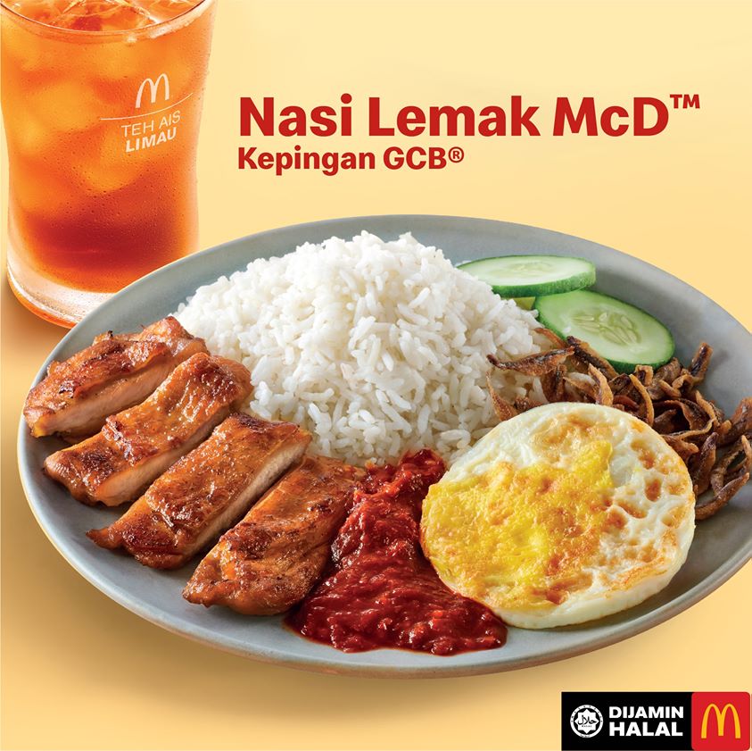 McDonald's Rolls Out Mouth-Watering Nasi Lemak Series Including Nasi ...