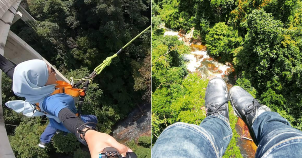 Take A Look At Msia’s First Rope Swing In Selangor That’s 40 Meters ...