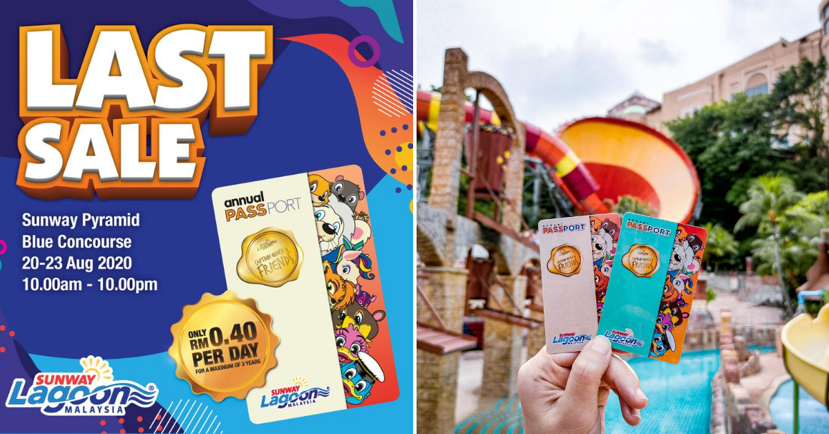 Enjoy Water Rides for Only RM0.40 Per Day at Sunway Lagoon With its ...