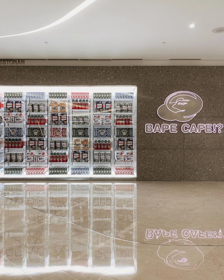 Bape Café, A Concept Cafe By A Bathing Ape Clothing Brand Has Finally ...