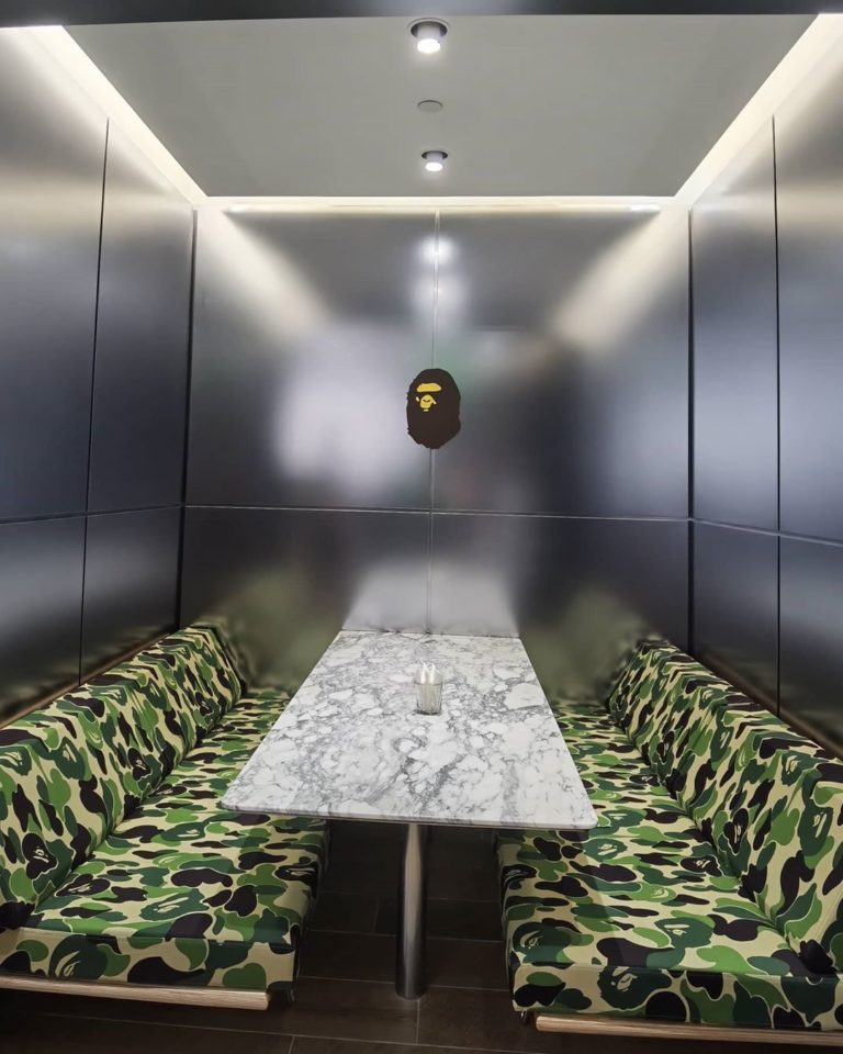 Bape Café, A Concept Cafe By A Bathing Ape Clothing Brand Has Finally ...