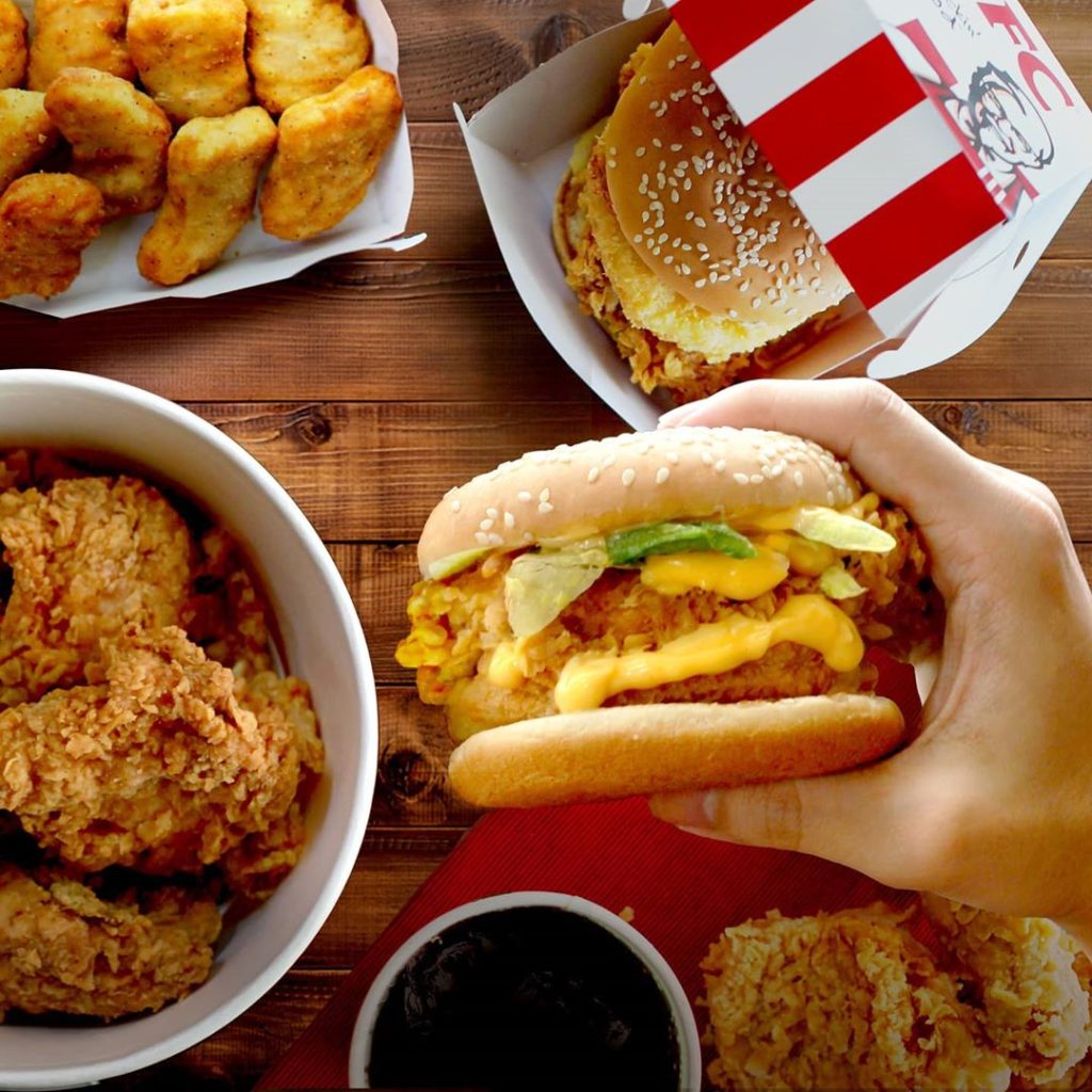 KFC Is Now Offering Their Finger Lickin Good Meals On GrabFood - KL Foodie