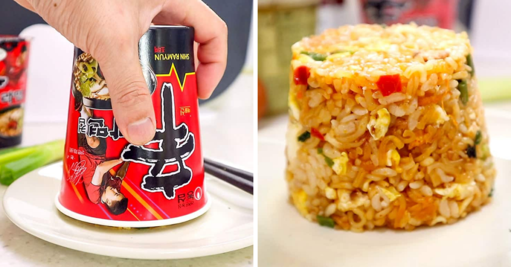 How To Make Spicy Shin Ramen Fried Rice Using Only 3 Ingredients - KL ...