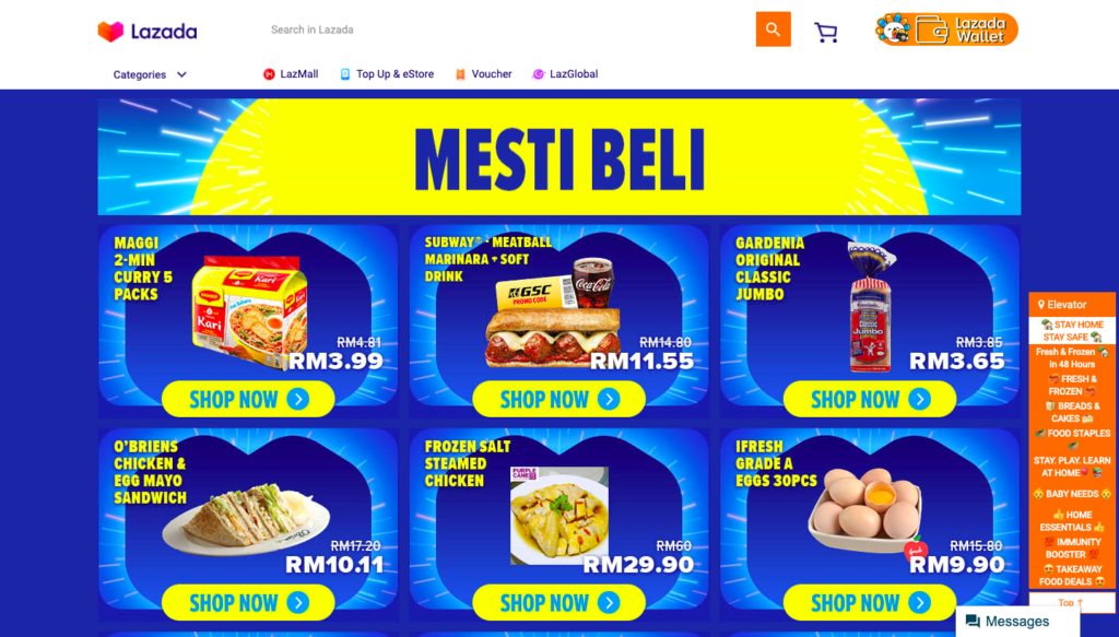 Lazada Stands Ready to Ensure Daily Supply of Essential Groceries to ...