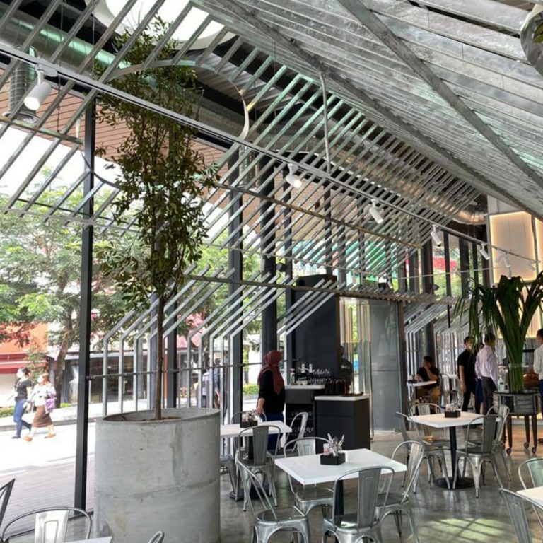 This Glass Cafe Provides The Best Seat For A Stunning Night View Of The ...