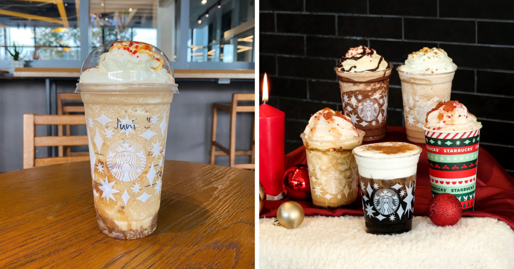Starbucks' Christmas Drinks Returns, Including Peppermint Mocha & New ...
