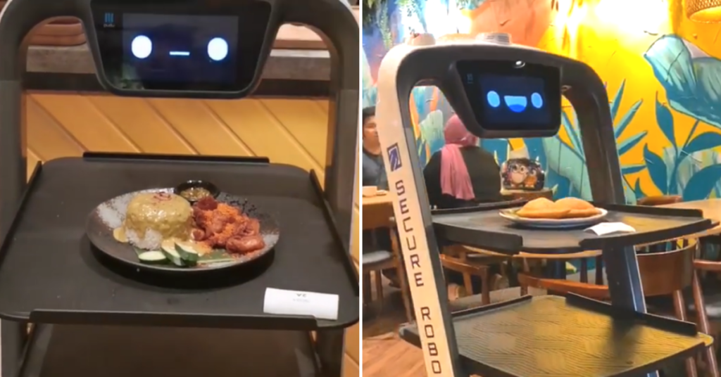 This Restaurant In Shah Alam Uses Robot Waiters To Reduce Physical ...