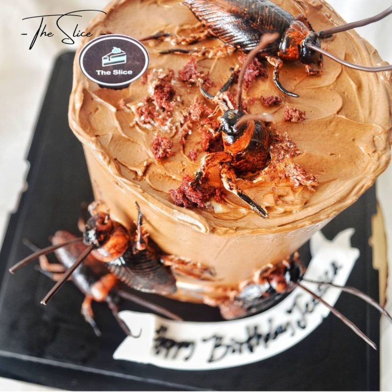 This Home Baker From Ipoh Makes Edible Lizard & Cockroach Cakes That ...