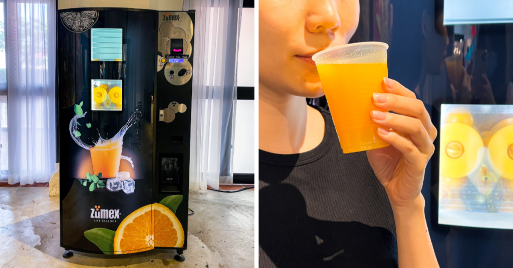 Here's Why You Need This Freshly Squeezed Orange Juice Vending Machine ...