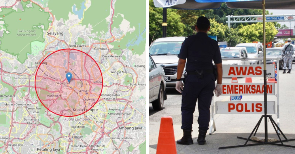 This Website Lets You Check Where You Can Go That's Within A 10KM ...