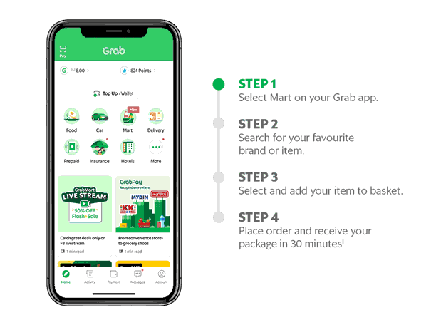 Get Groceries And Daily Essentials Delivered To You In 30 Minutes Using ...