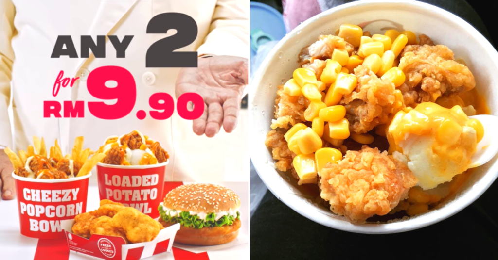 You Can Now Get 2 KFC All Time Favourite Meals For Only RM9.90 - KL Foodie