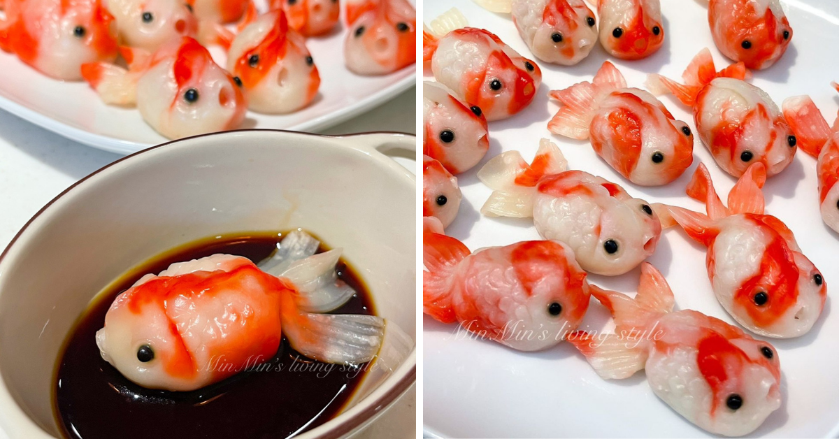 These Incredibly Adorable Goldfish Are Actually Dumplings & Here's How ...