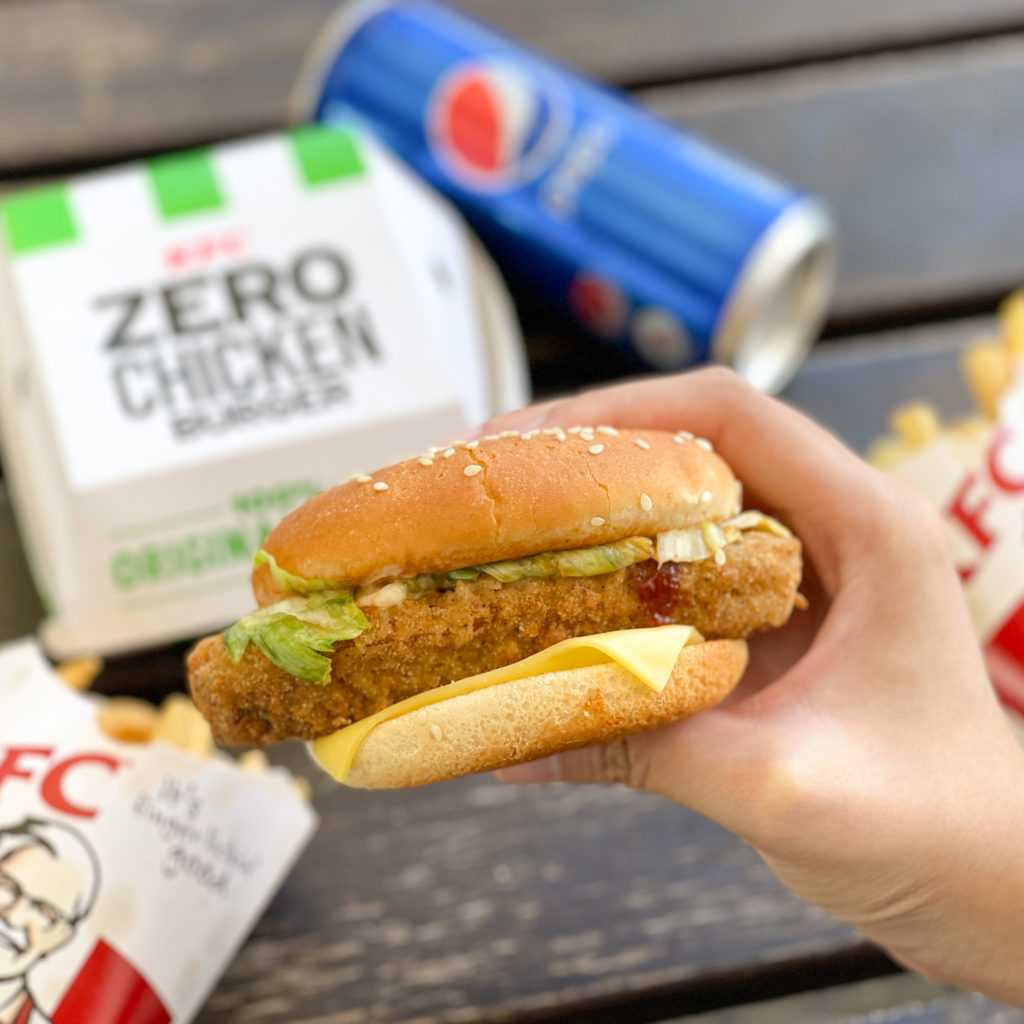 KFC M'sia Launches NEW Meat-Free Zero Chicken Burger For A Limited Time ...