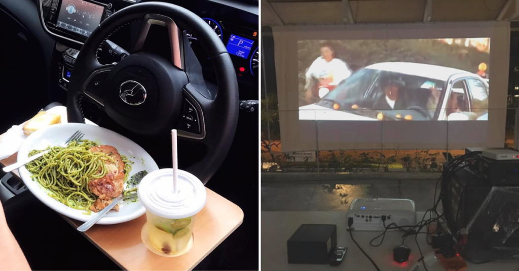 This Restaurant In Cyberjaya Offers Drive-In Dining With Pop-Up Movie ...