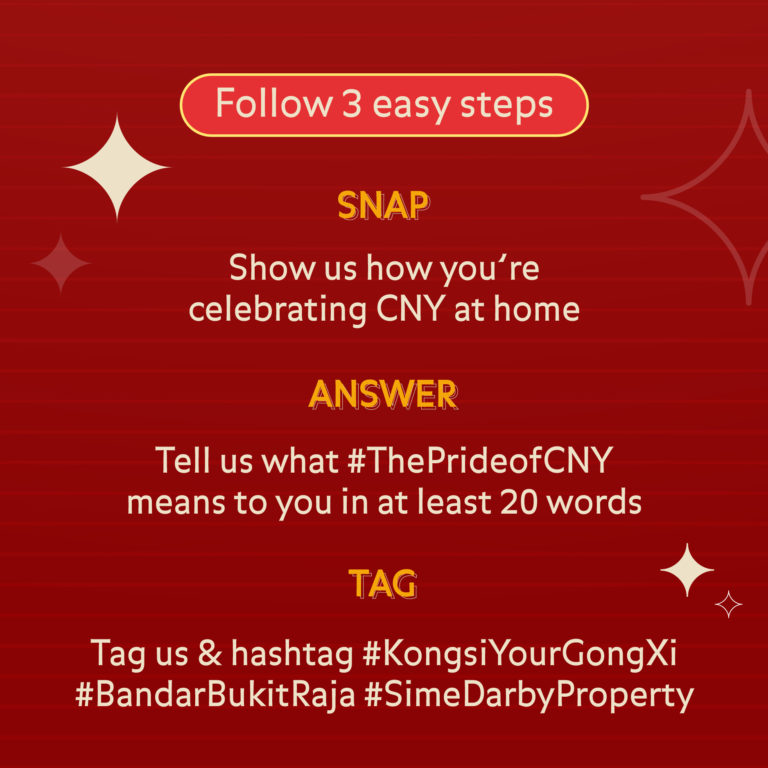 Here's How You Can Join Sime Darby Property CNY Contest From 7th-21st ...