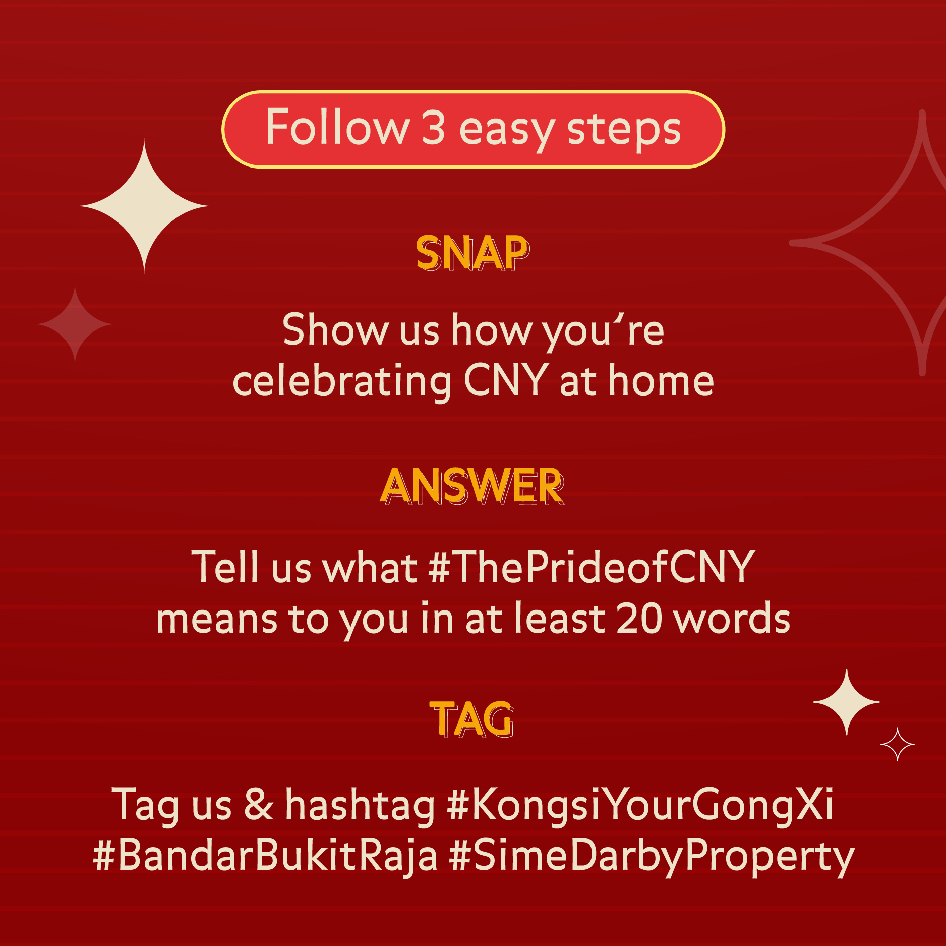 Here's How You Can Join Sime Darby Property CNY Contest From 7th-21st ...
