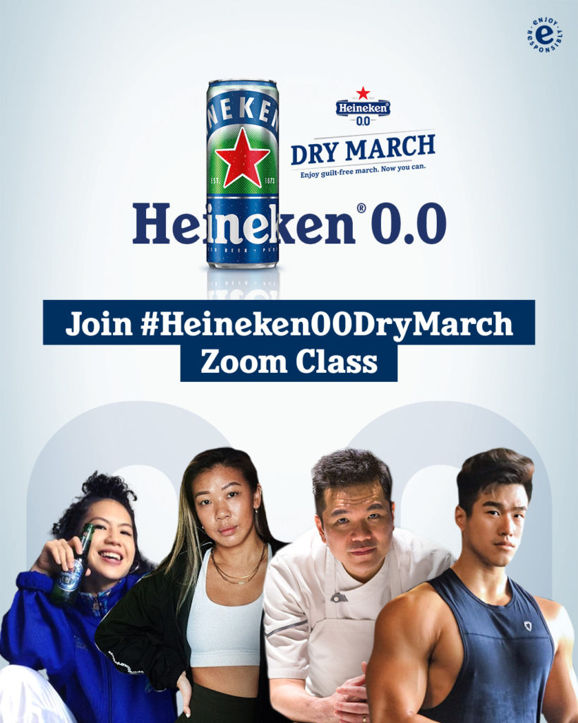 Going Dry On Alcohol Made Easier With Heineken® 0.0 Dry March - KL Foodie