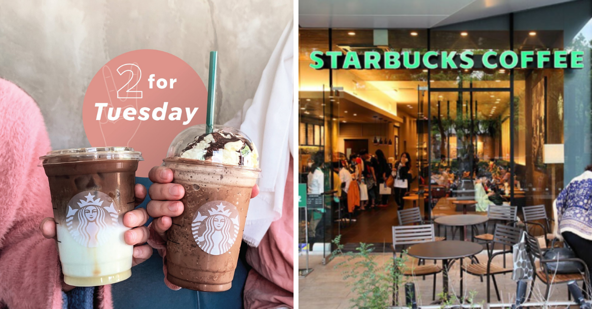 You Can Now Get 2 Grande-sized Drinks For RM21 @ Starbucks, Every ...