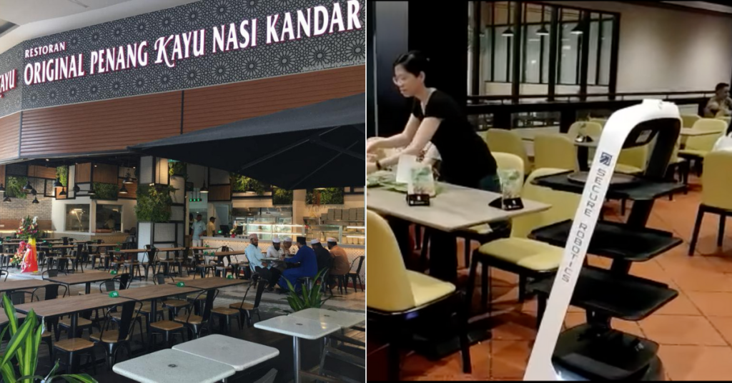 This Nasi Kandar Shop In PJ Now Has Robot Waiters Serving You All Your ...