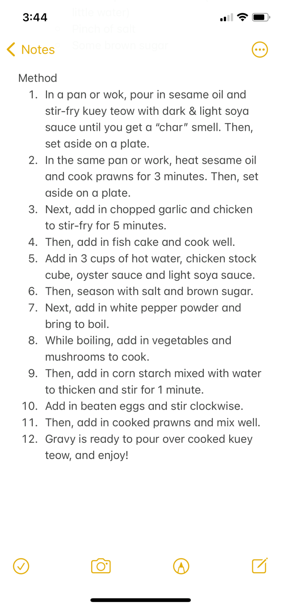 Here's How To Cook Wat Tan Hor (Flat Rice Noodles with Egg Gravy) With ...