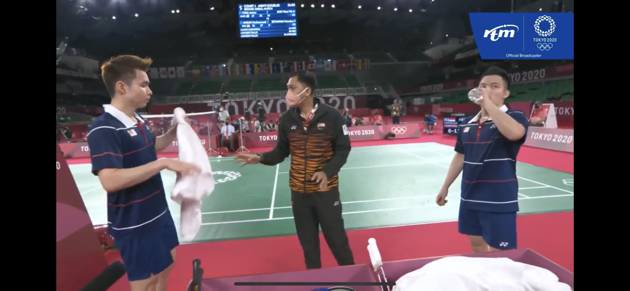 Aaron Chia and Soh Wooi Yik Win Bronze Medal For Malaysia Tokyo Olympic 2020
