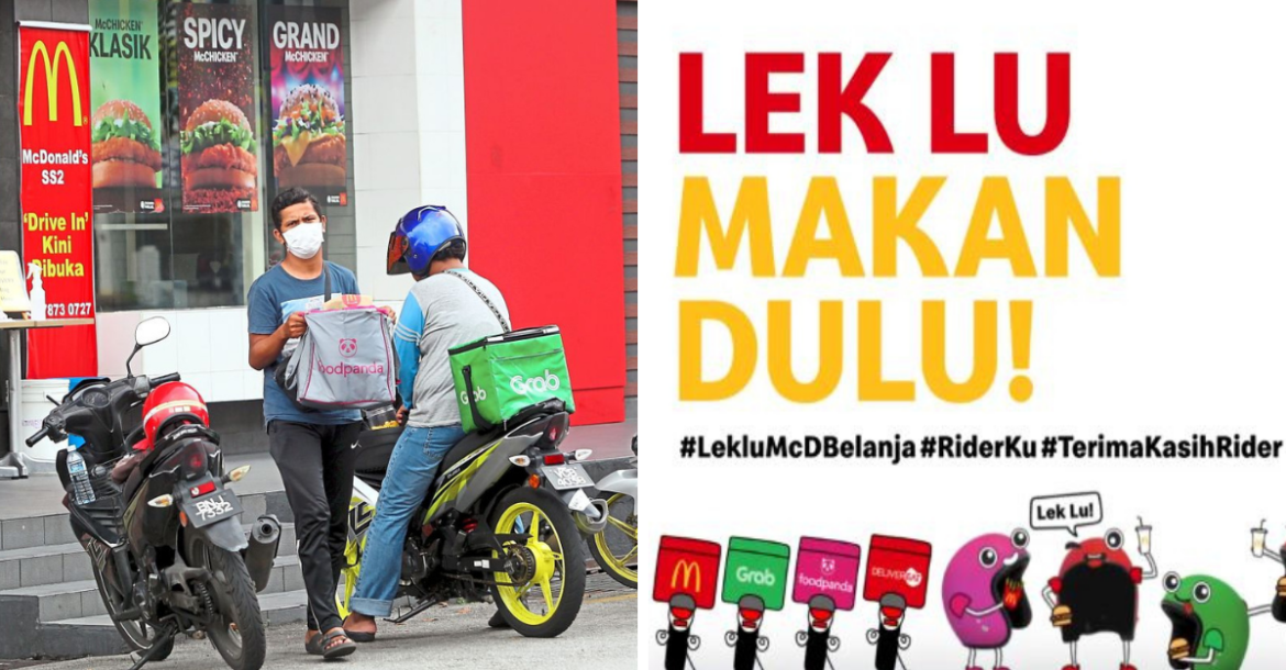 McDonald's Delivery Riders - KL Foodie