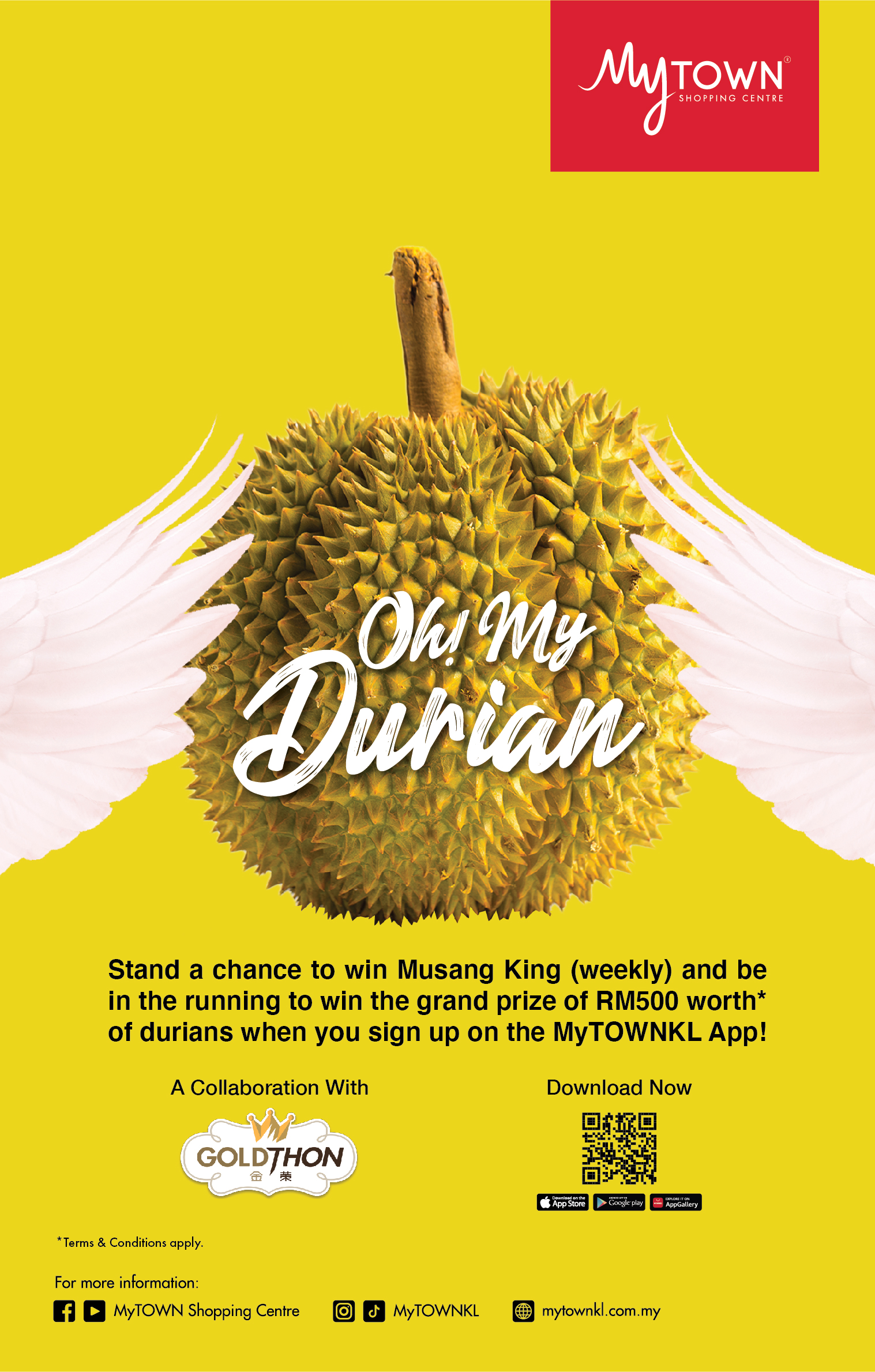 You Can Now Stand A Chance To Win RM500 Worth Of Durians Without ...