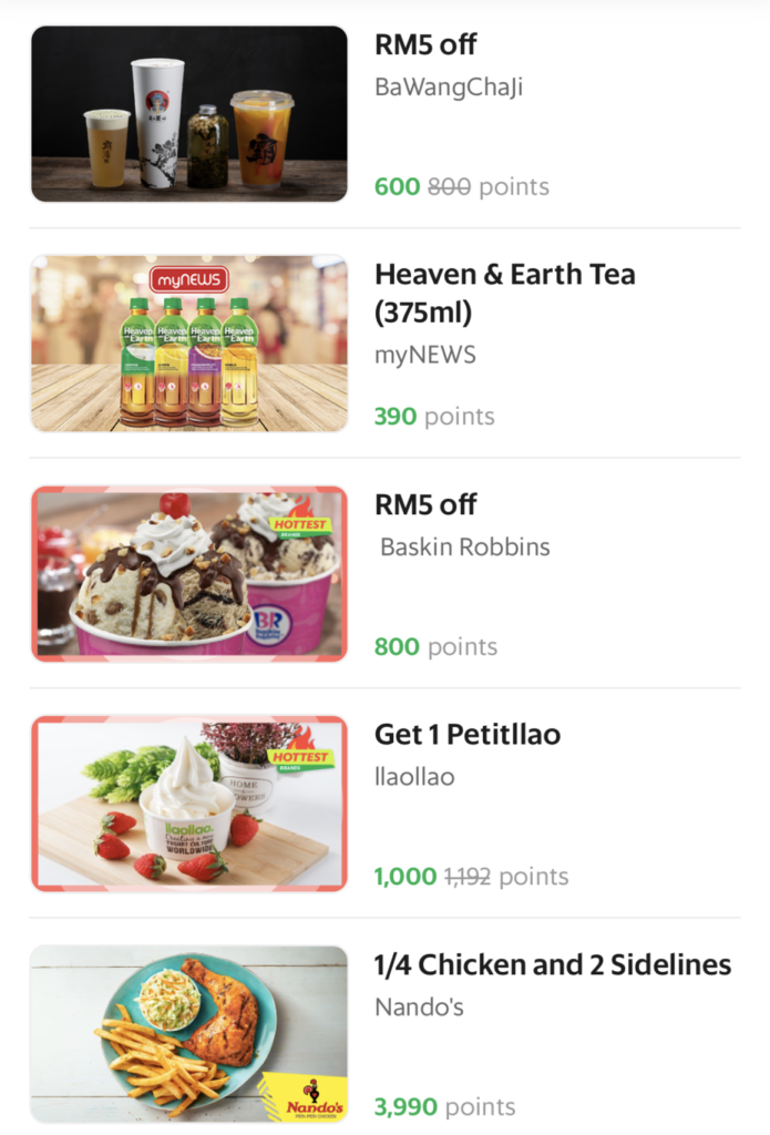 Here's How You Can Redeem 2,000 GrabReward Points Worth RM12.50 For ...