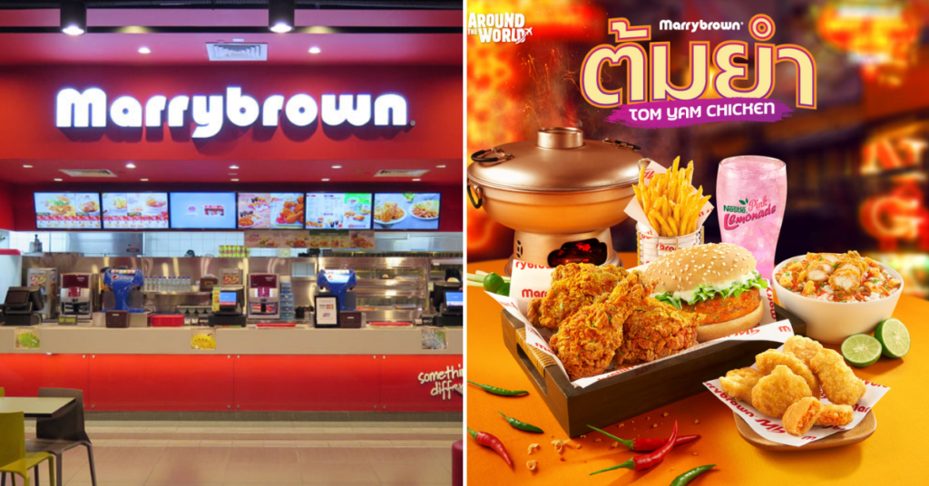 Marrybrown Malaysia Launches Tom Yam Chicken & It Looks So Good - KL Foodie