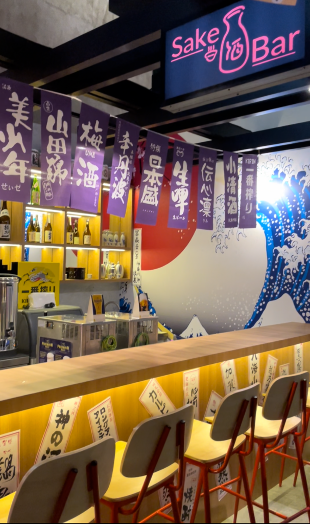sake bar counter - KL Foodie
