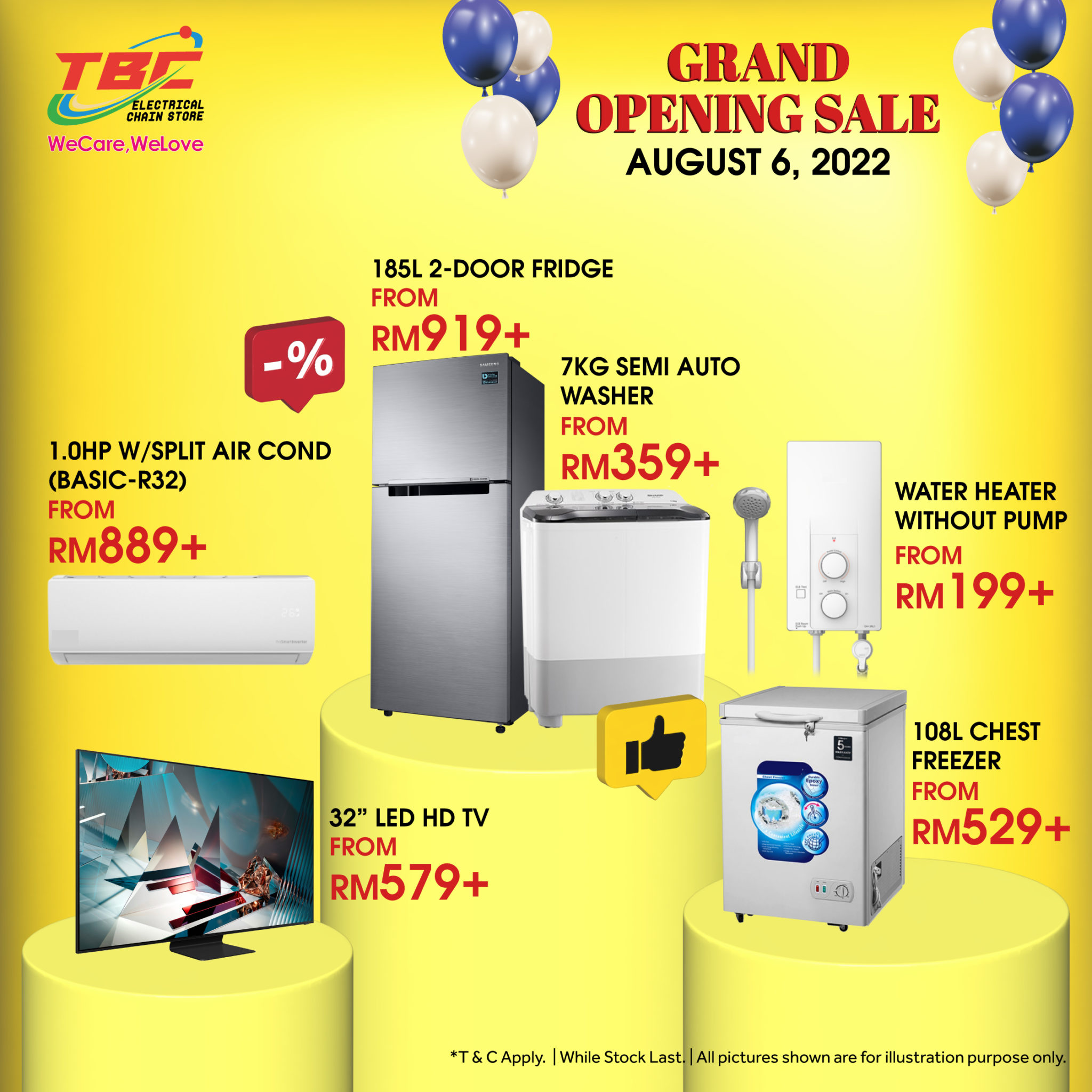 Largest Electrical Store, TBC Has Landed In Jenjarom With Up To 70% OFF ...