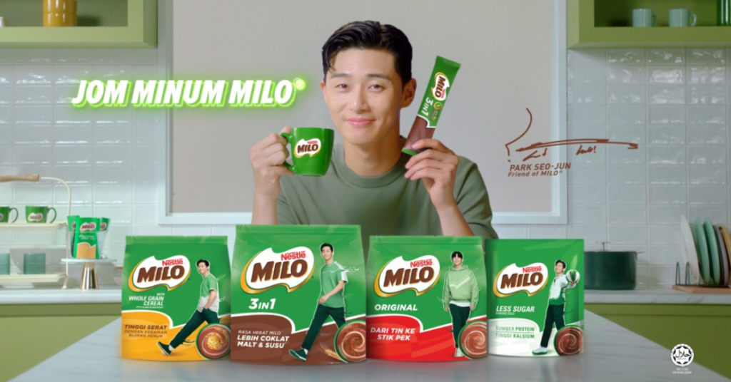 An Energetic Collaboration: Park Seo-Jun Joins MILO® Team! - KL Foodie