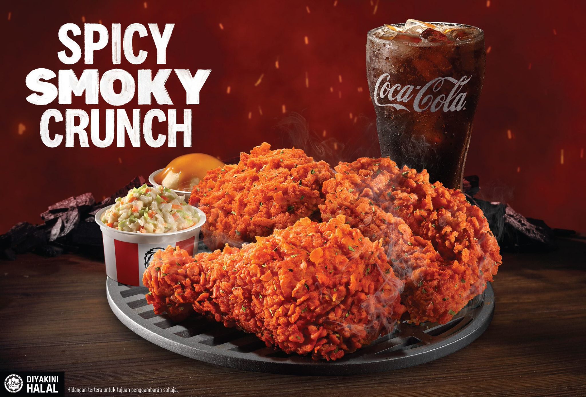 The NEW KFC Spicy Smoky Crunch is Finger Smokin’ Good - KL Foodie