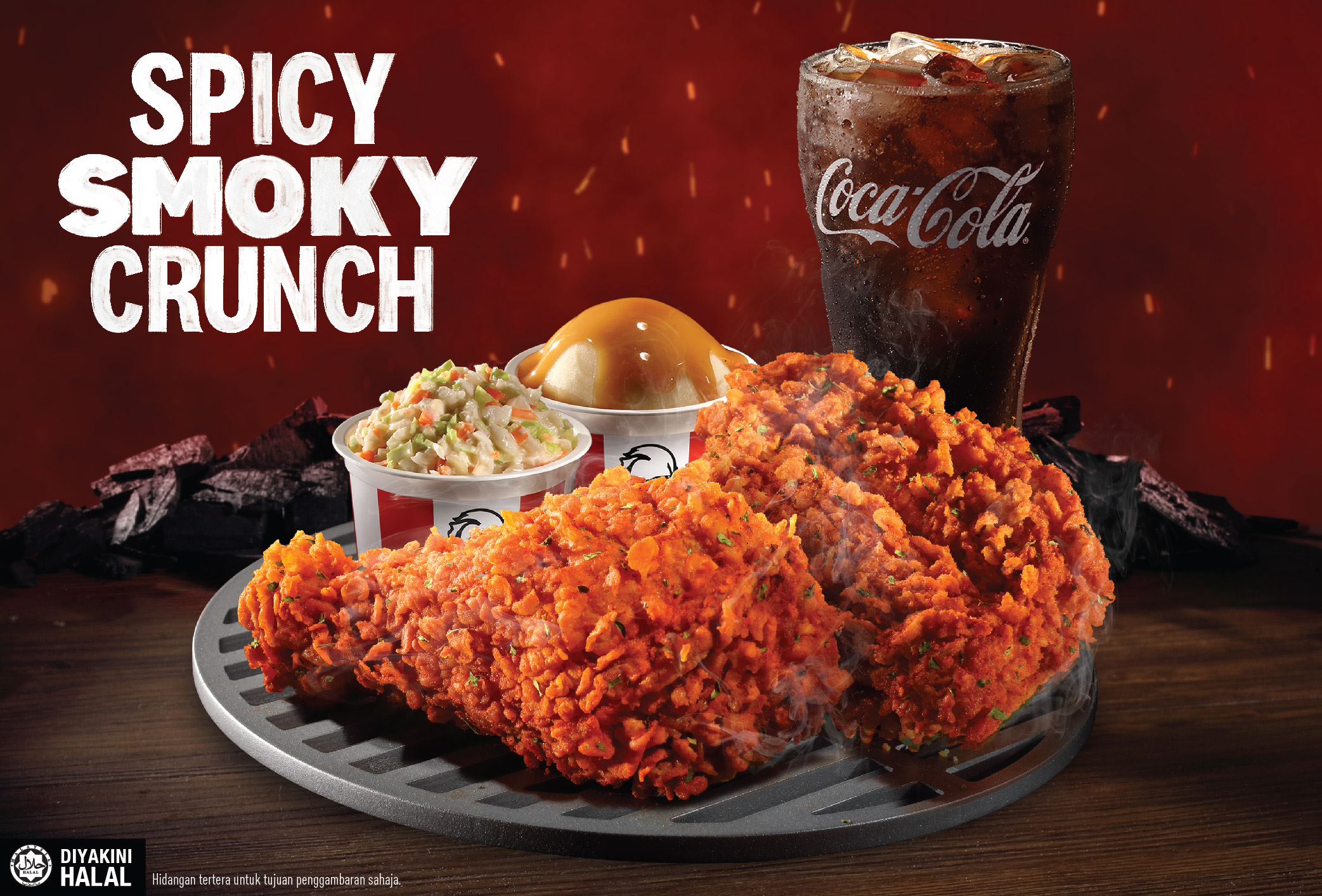 The NEW KFC Spicy Smoky Crunch Is Finger Smokin Good KL Foodie