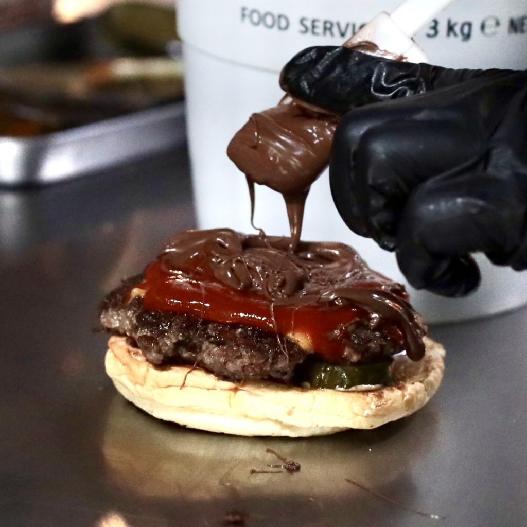 Spotted! This Local Burger Joint Has Nutella Chocolate Beef Burger & We ...